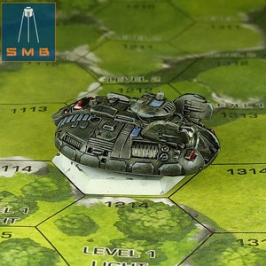 Battletech Miniatures Bandit Hover Tank Sirmortimerbombito Sculpt - Etsy