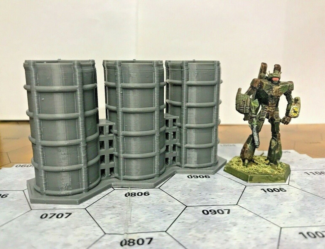 3-hex Fuel Tanks - Mapscale Buildings | American Mecha | Compatible ...