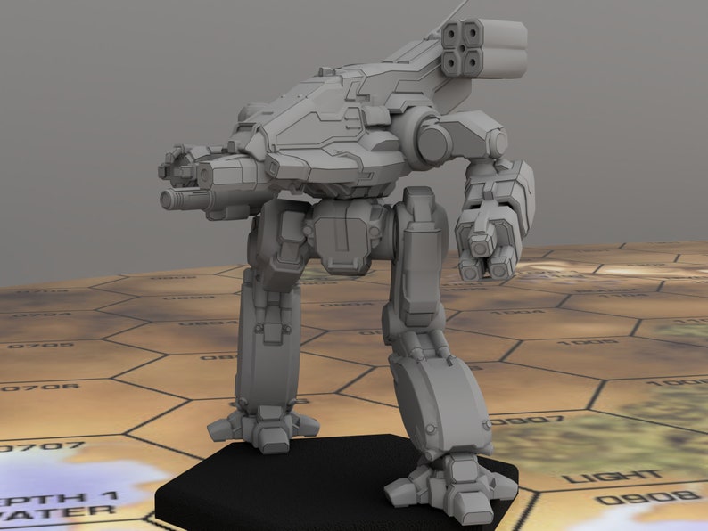 Bushwacker BSW-HR | Special Variant by Syllogy | American Mecha ...