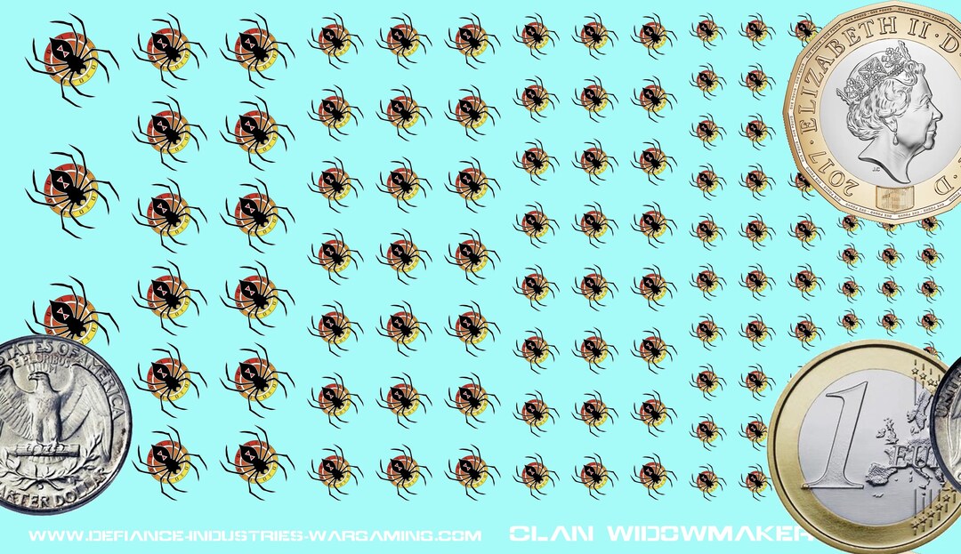 Clan Widowmaker 126x Premium Waterslide Decals for - Etsy