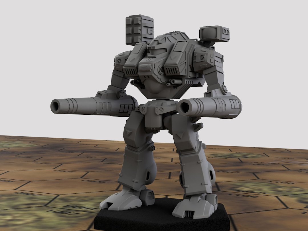 Battletech Miniatures WHM-6R Warhammer Unseen Defiance Industries ...