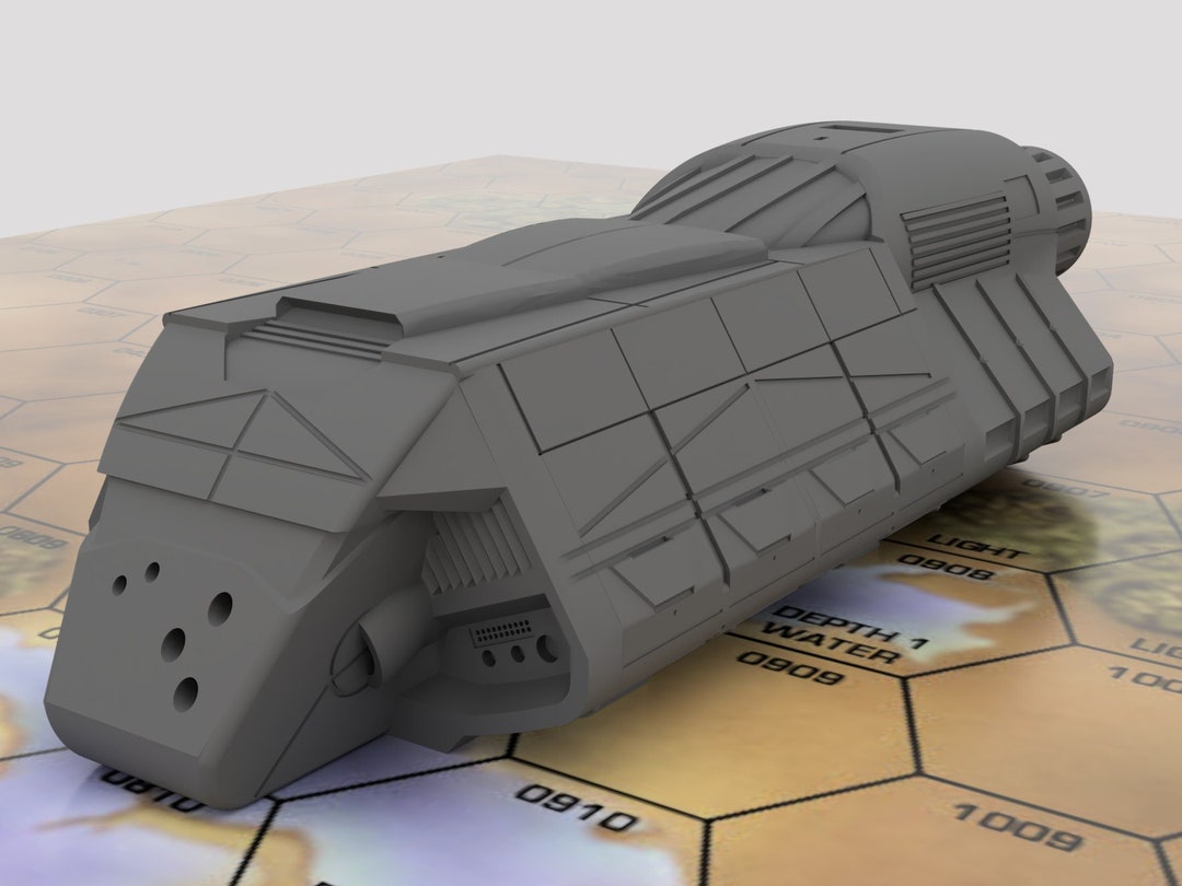 Hammilcar Mapscale Military Dropship DIW Exclusive American Mecha ...