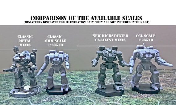 Miniature Toys Battletech Miniatures Clint Multiple Variants PMW Sculpt ...