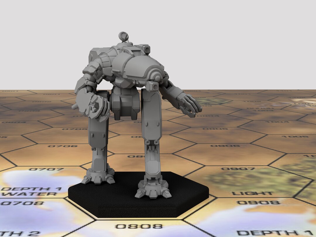 Battletech Miniatures Crab Crb-27b royal Special Variant by Syllogy 3D ...