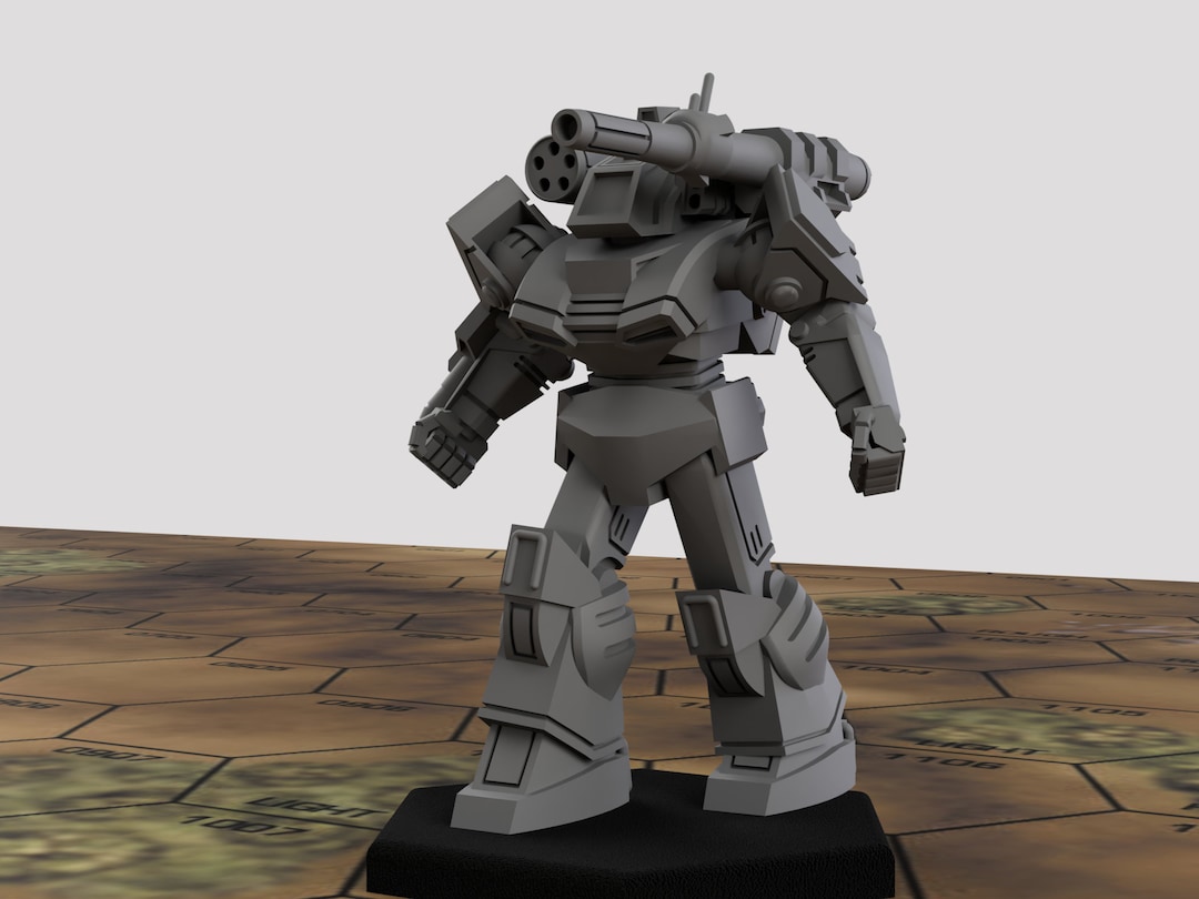 Battletech Miniatures SHD-2H Shadow Hawk Unseen - Etsy