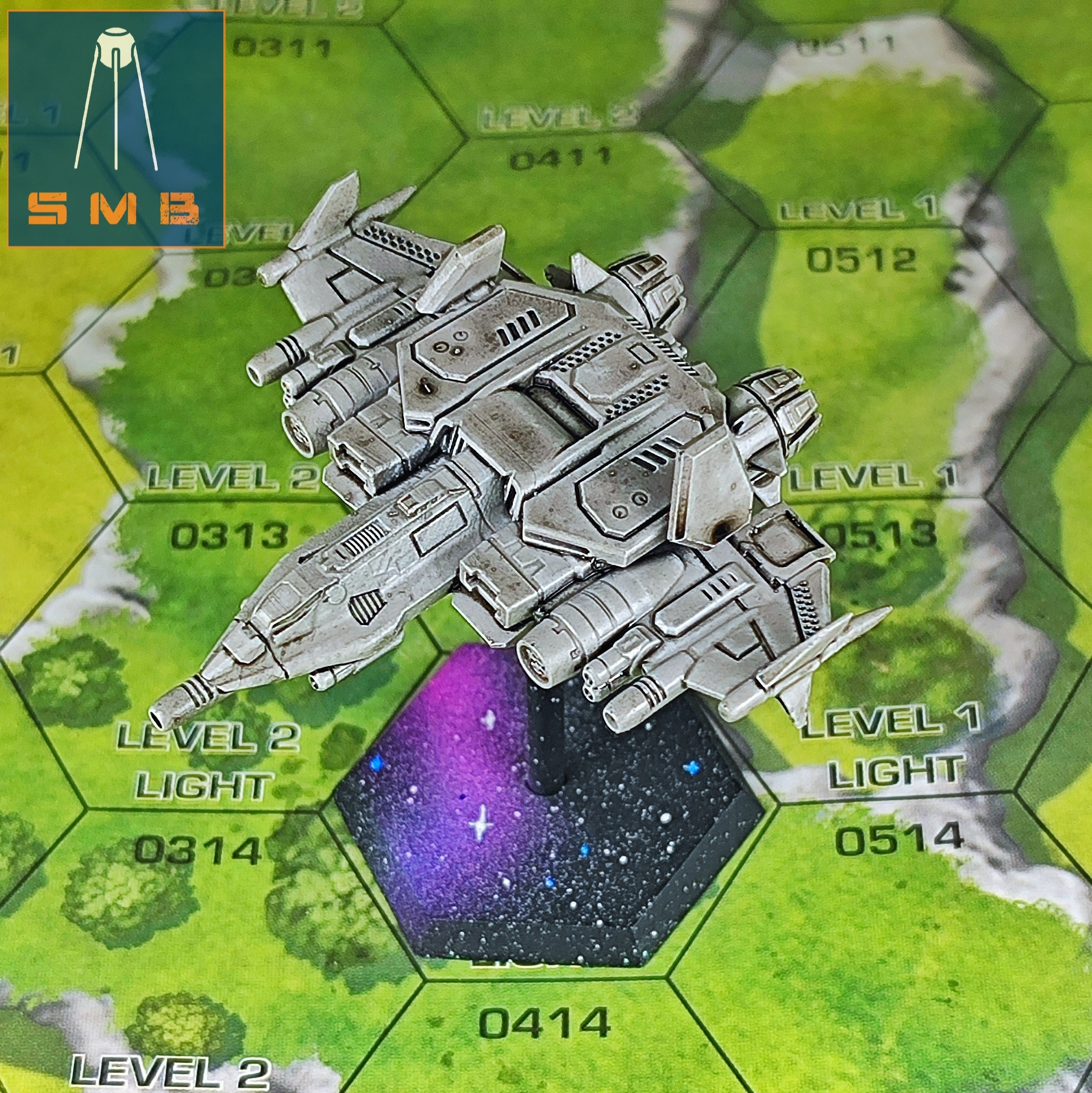 Battletech Miniatures - Hydaspes Aerospace Fighter - SirMortimerBombito ...