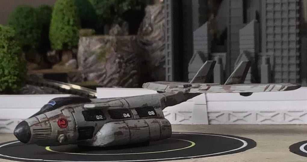 Battletech/citytech Mapscale Classic Leopard CV Dropship - Etsy