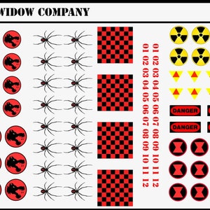 Special Unit Marking Kits Waterslide Decals for Battletech - Etsy