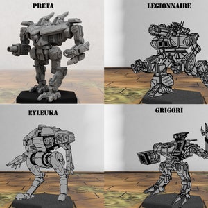 TRO 3075 Inner Sphere Meks American Mecha Compatible With BT and Other ...
