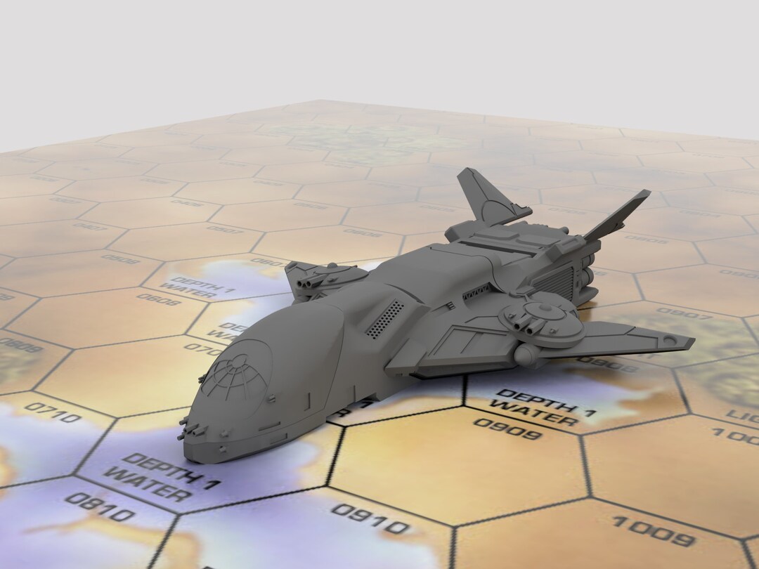 Roc Mapscale Assault Dropship DIW Exclusive American Mecha Compatible ...