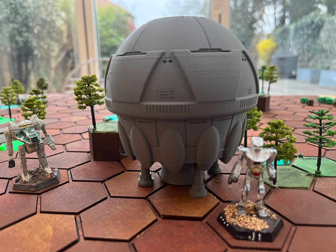 Battletech/citytech Mapscale Lion Dropship - Etsy