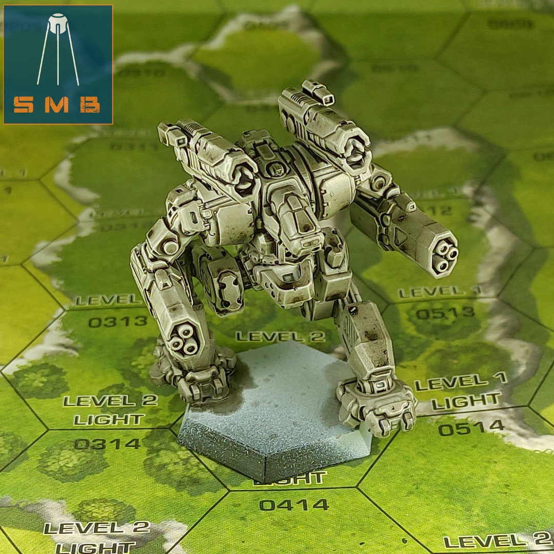 Battletech Miniatures Blood Asp Prime Sirmortimerbombito - Etsy