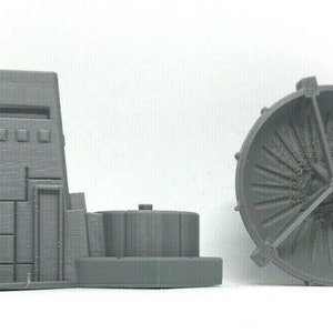 Battletech/citytech Mapscale Building Comstar HPG Station - Etsy