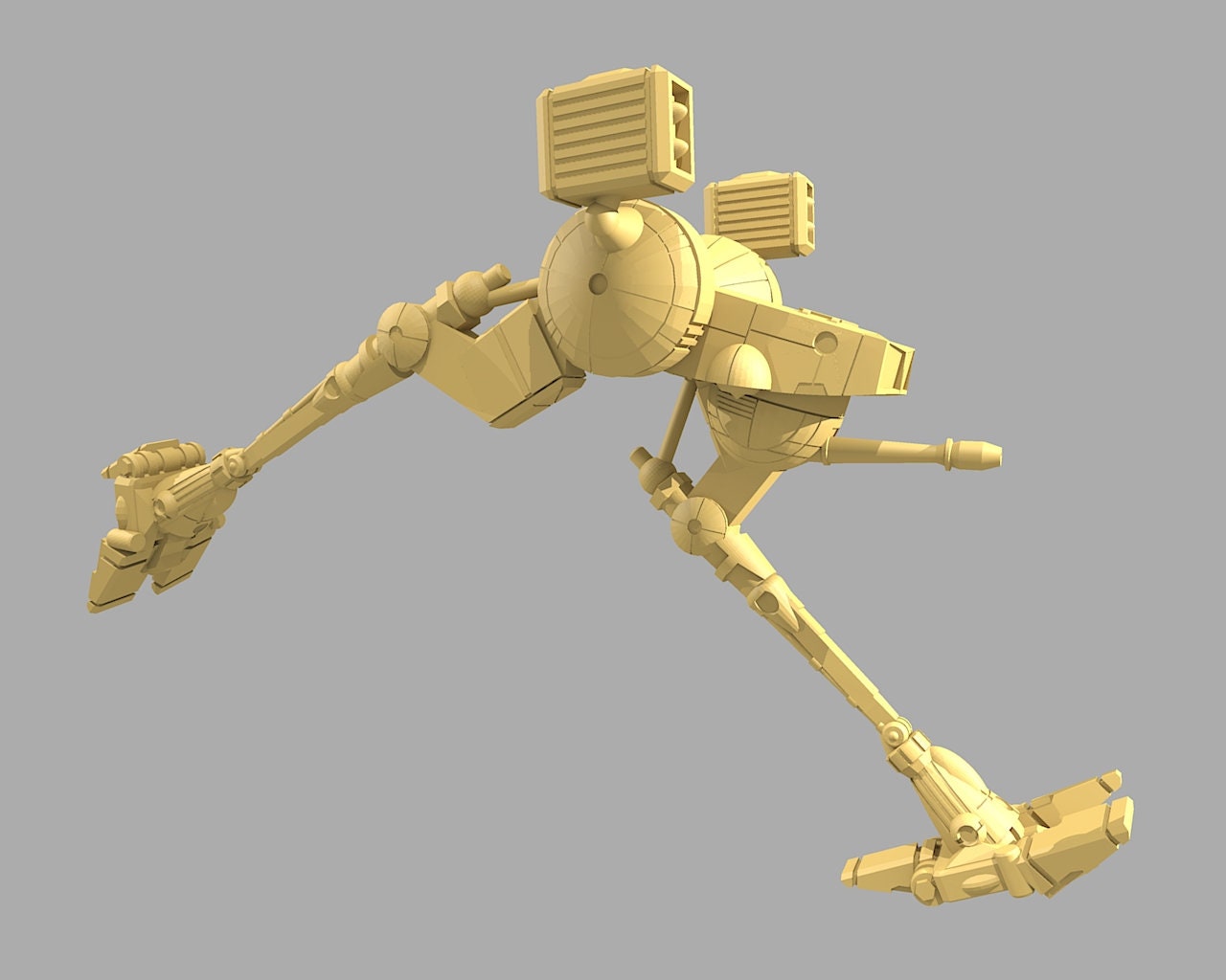 Battletech Miniatures Unseen Locust Multiple Variants 3D Printed on ...