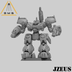 Battletech Miniatures Zeus Japanese Style Sirmortimerbombito Sculpt - Etsy