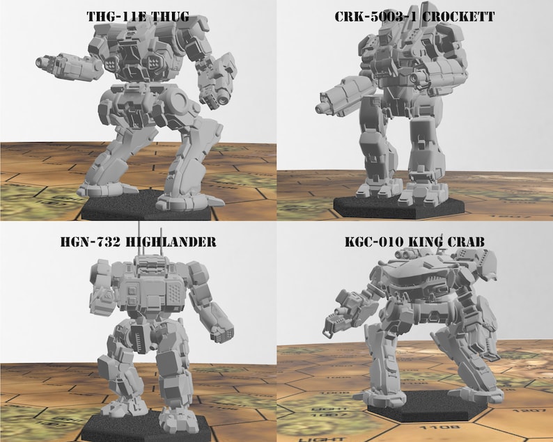Battletech Miniatures TRO 2750/wolf's Dragoons Inner - Etsy Israel