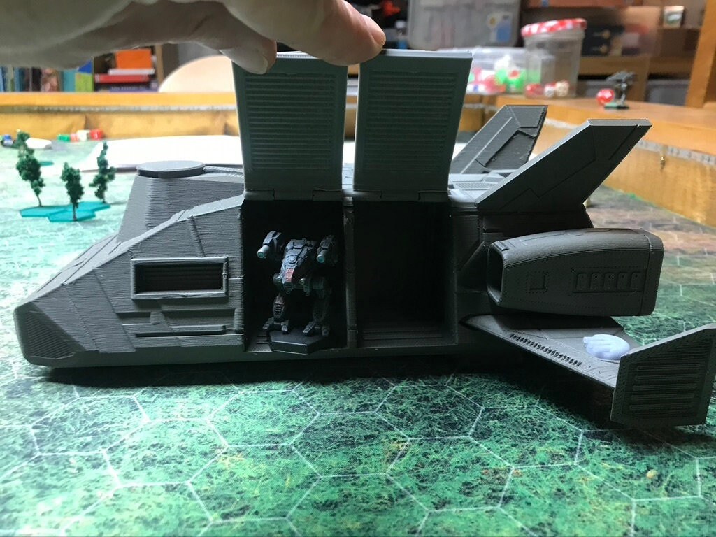 Leopard Classic - Mechscale Military Dropship | DIW Exclusive ...