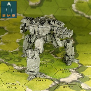 Battletech Miniatures Ares Superheavy Battlemech Sirmortimerbombito ...