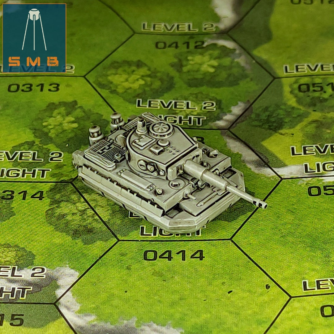 Tiger Hover Tank (non-canon) | Sir Mortimer Bombito | Battletech ...