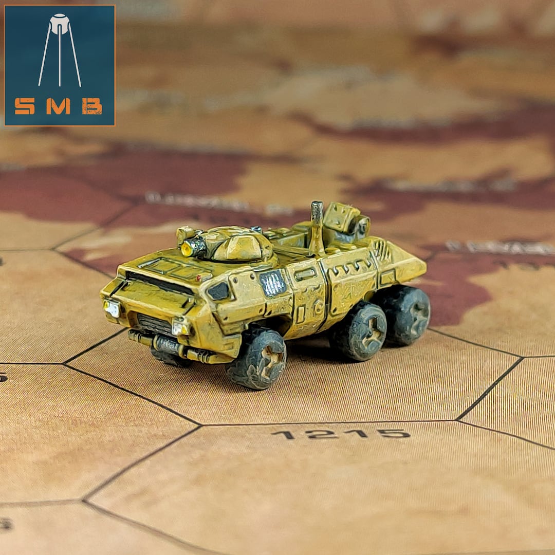 Skulker Wheeled Scout Tank | Sir Mortimer Bombito | American Mecha ...