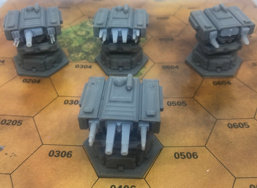 Modular Heavy Turrets - Mapscale Buildings | American Mecha ...