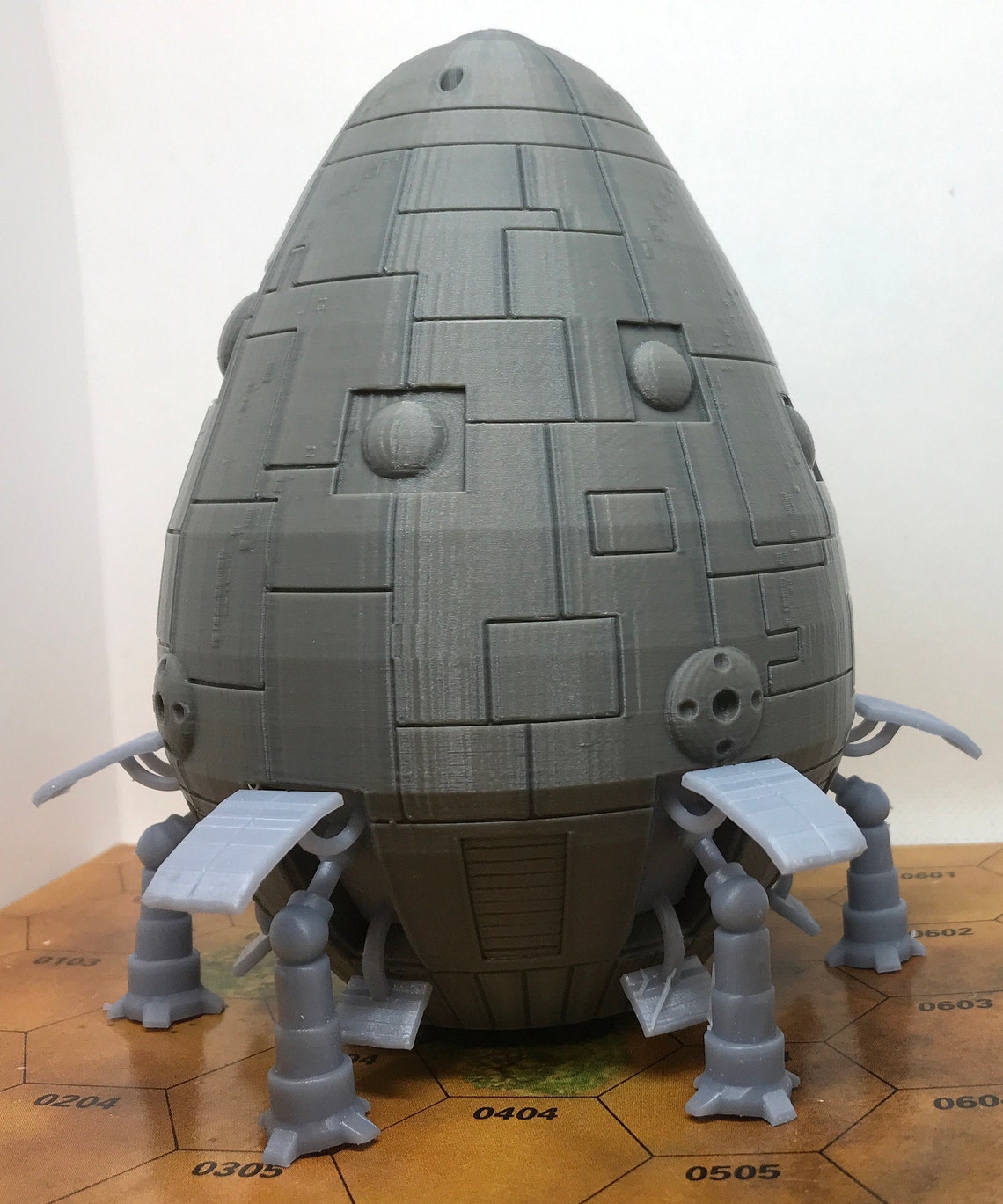 BattleTech/CityTech Mapscale Overlord Dropship | Etsy