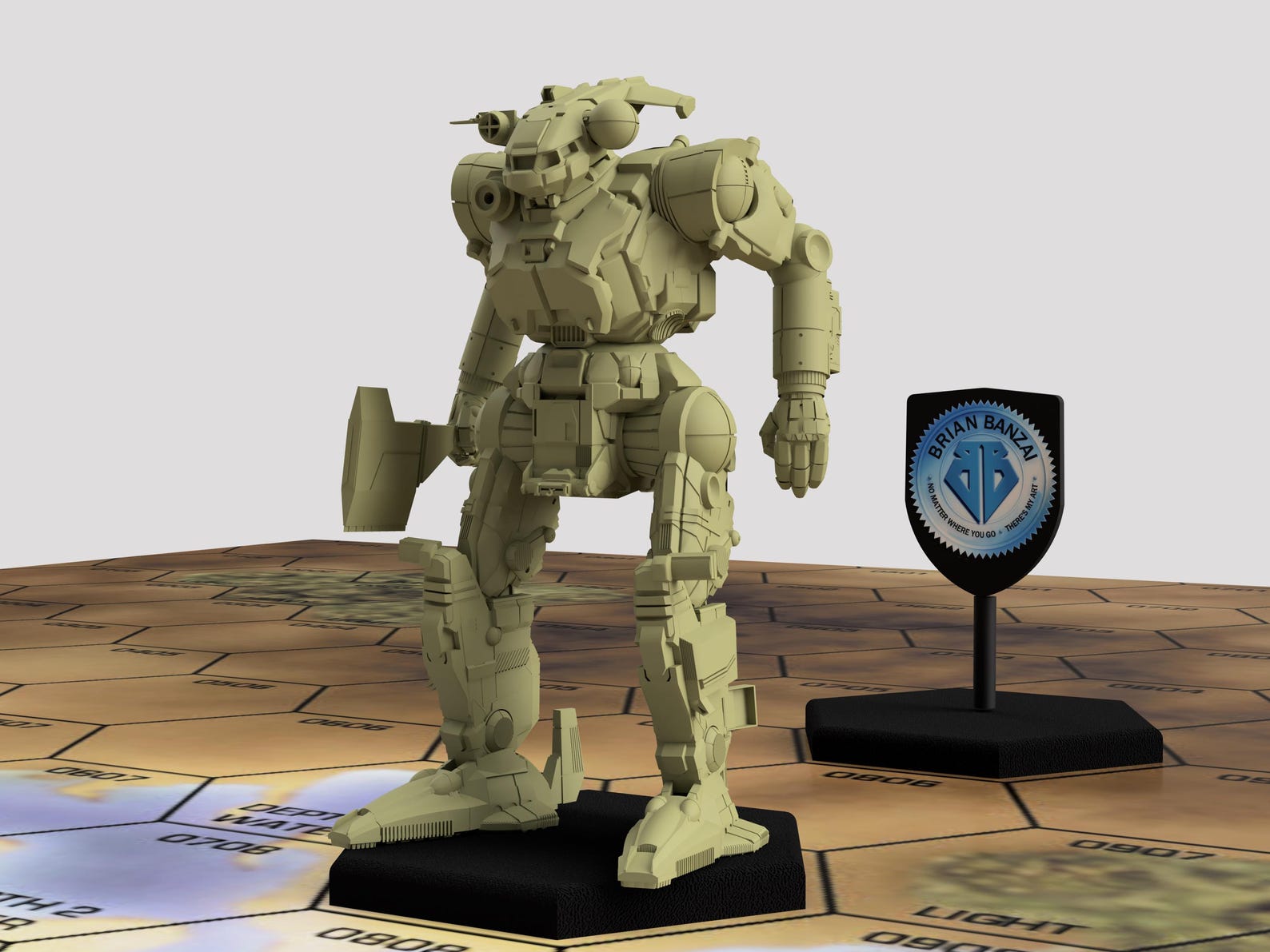 Hatchetman HCT-3F by Brian Banzai | American Mecha | Compatible With BT ...