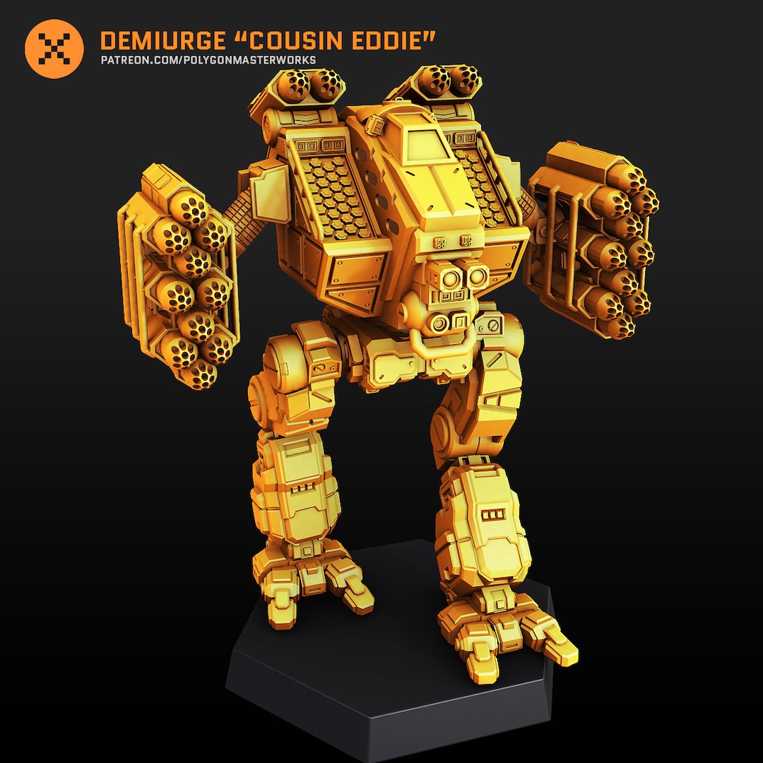 Avatar Hero "cousin Eddie" - PMW Sculpt | American Mecha | Compatible ...