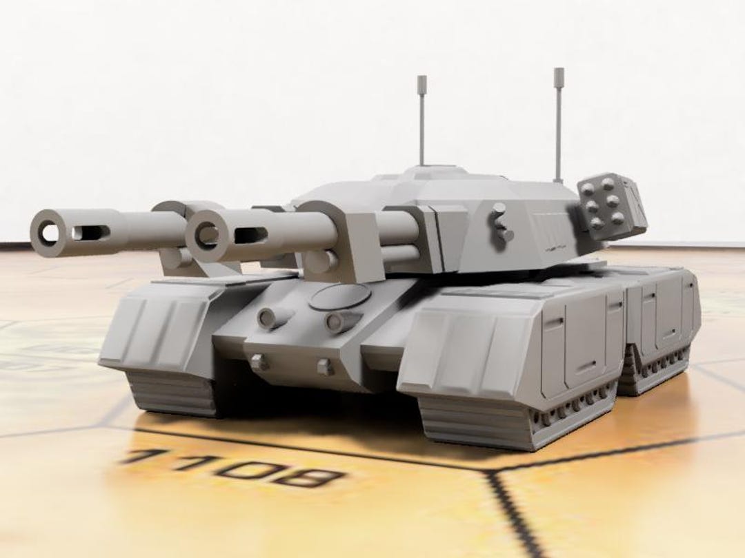 C&C GDI Mammoth Tank | DIW Exclusive | American Mecha | Compatible With ...