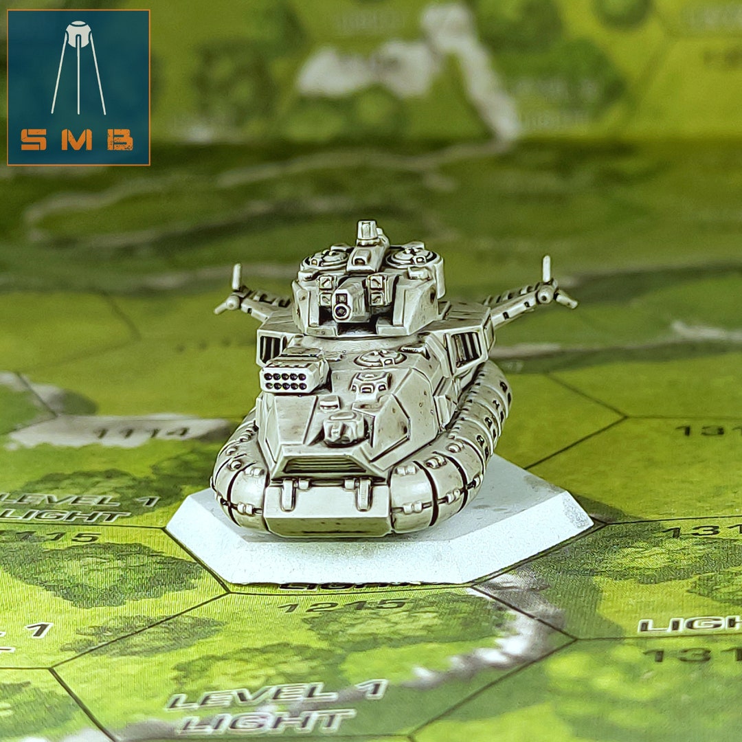 Battletech Miniatures Drillson Hover Tank Sirmortimerbombito Sculpt - Etsy