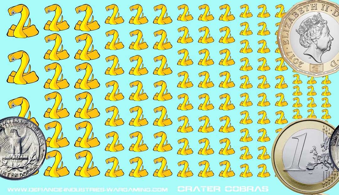 Mercenaries Crater Cobras American Mecha Premium Decals Compatible With ...