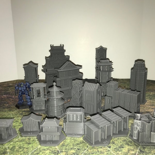 Battletech Buildings - Etsy