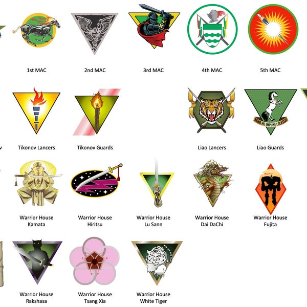 Battletech Decals - Etsy