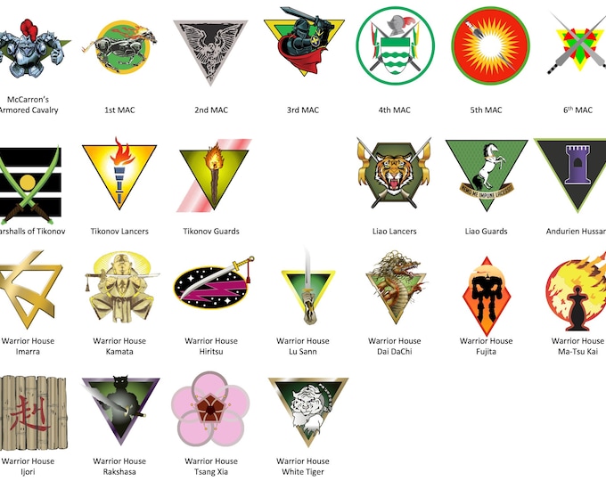 Premium Decals - Defiance Industries Wargaming