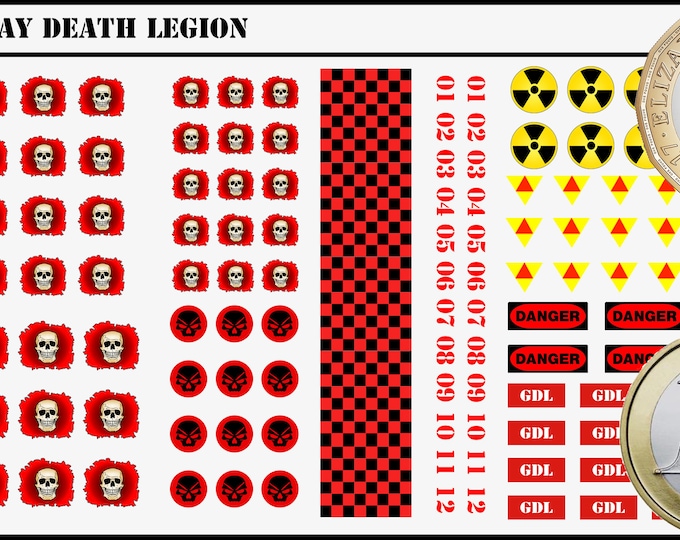 Regular Decals - Defiance Industries Wargaming