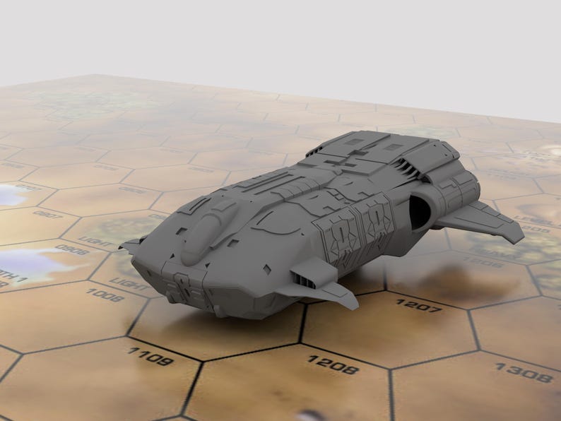 Broadsword MW5 - Mapscale Clan Military Dropship | DIW Exclusive ...