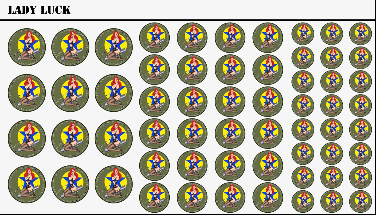 Generic Markers - Waterslide Decals | American Mecha | Compatible with ...