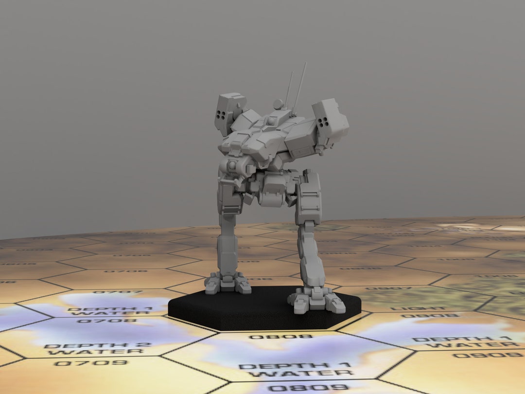 Battletech Miniatures Locust LCT-1T Special Variant by Syllogy 3D ...