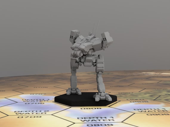 Battletech Miniatures Locust LCT-1T Special Variant by - Etsy