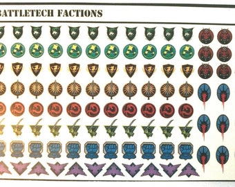 Battletech Decals - Etsy