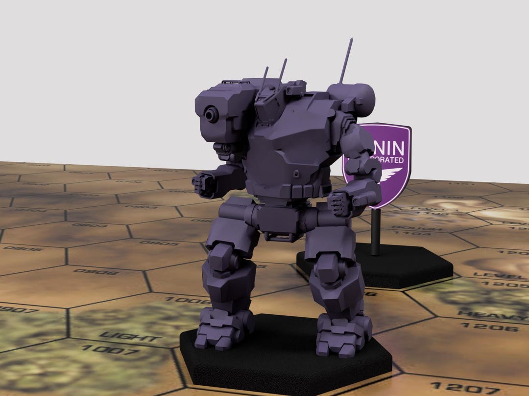 Hunchback - Multiple Variants - by Ronin Inc. | American Mecha ...