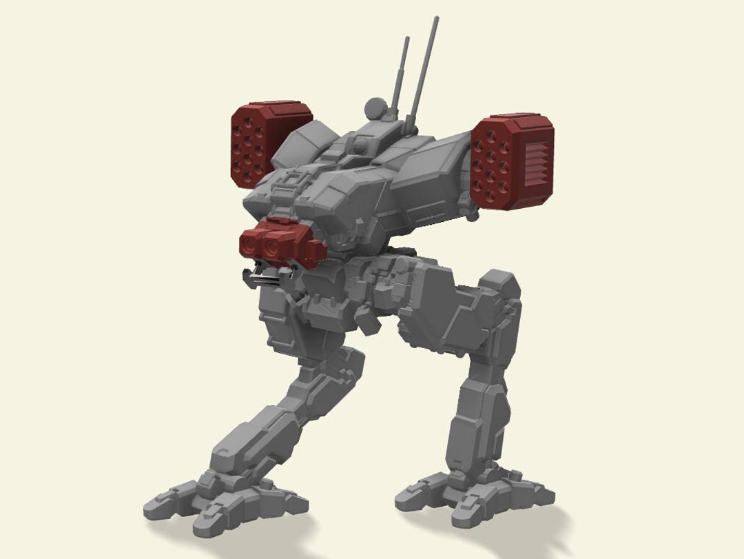 Cbt/american Mecha Proxy Miniature Locust LCT-5V Defiance Industries ...