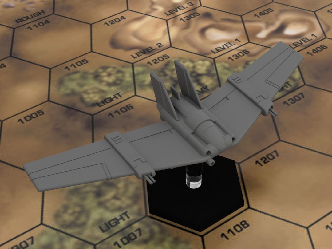 Battletech Miniatures Riever Aerospace Fighter Defiance - Etsy