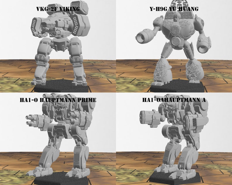 TRO 3060 - Inner Sphere Mechas | American Mecha | Compatible With BT ...