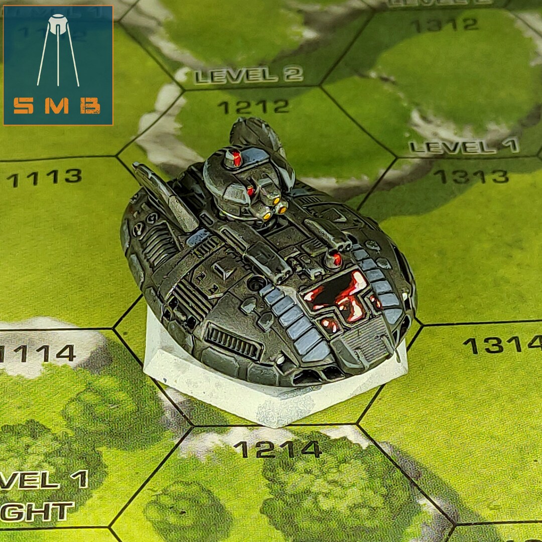 Battletech Miniatures Bandit Hover Tank Sirmortimerbombito Sculpt - Etsy