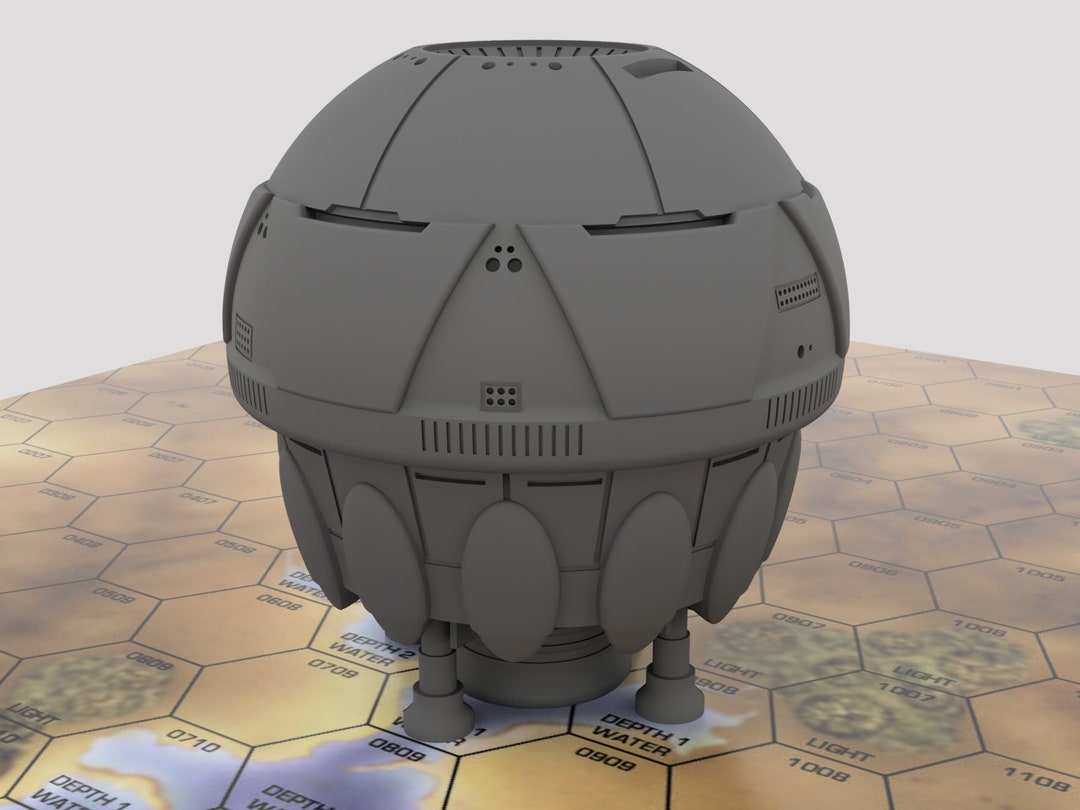 Lion - Mapscale Military Dropship | DIW Exclusive | American Mecha ...