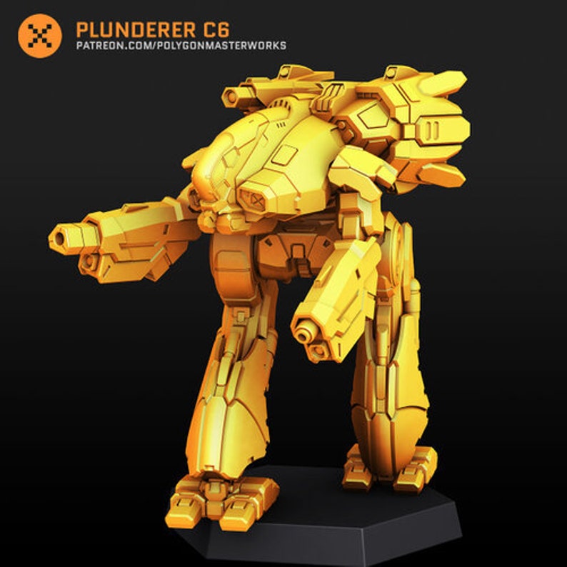 Marauder IIC - PMW Sculpt - Multiple Variants | American Mecha ...