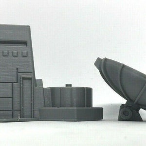 Battletech/citytech Mapscale Building Comstar HPG Station - Etsy