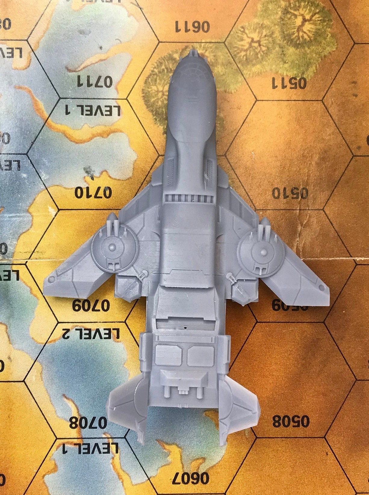 BattleTech - Roc Assault Dropship - Mapscale Military Dropship ...