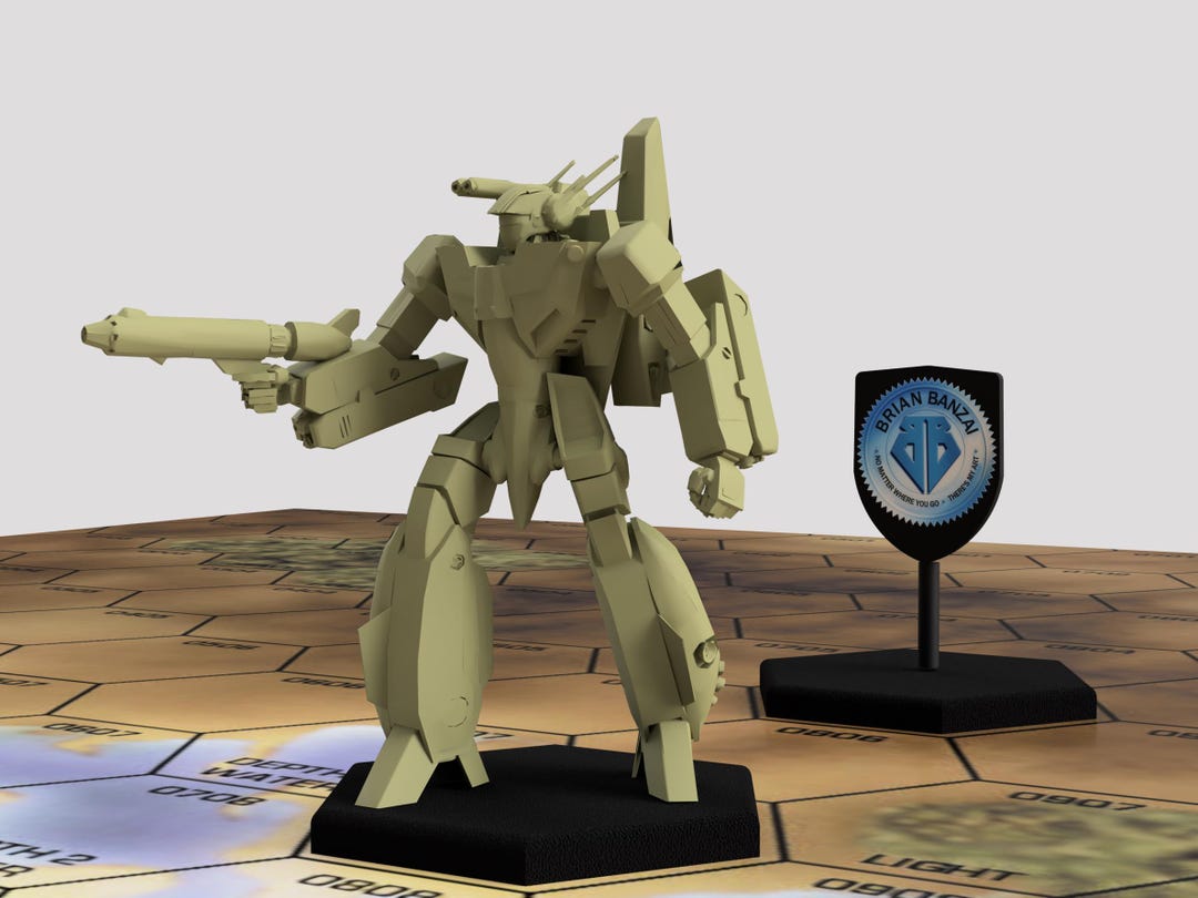 Phoenix Hawk Royal Pxh-1b by Brian Banzai | American Mecha | Compatible ...